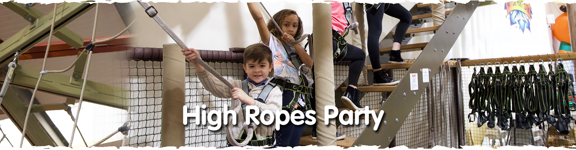 High Ropes Party - Adventure Kidz Indoor Play Barn, Aylesford, Kent