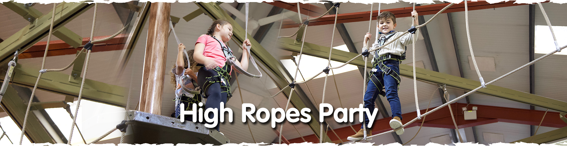 High Ropes Party - Adventure Kidz Indoor Play Barn, Aylesford, Kent