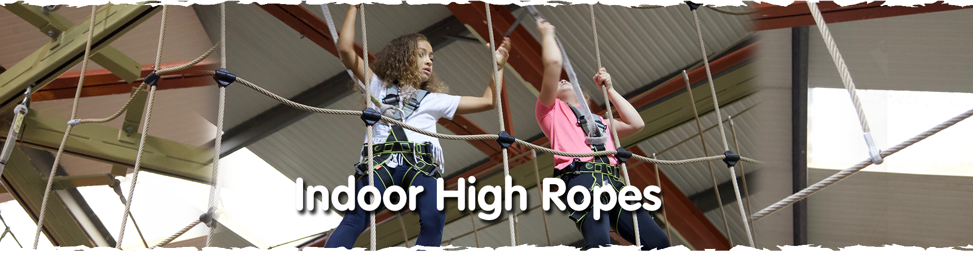 Indoor High Ropes - Adventure Kidz Indoor Play Barn, Aylesford, Kent